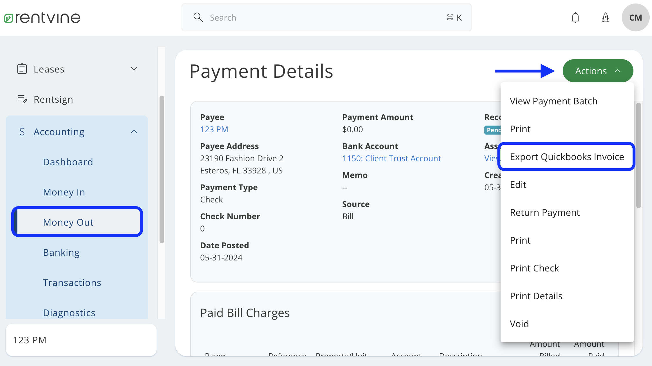 How to Utilize Quickbooks Export in Rentvine How to Utilize Quickbooks Export in Rentvine